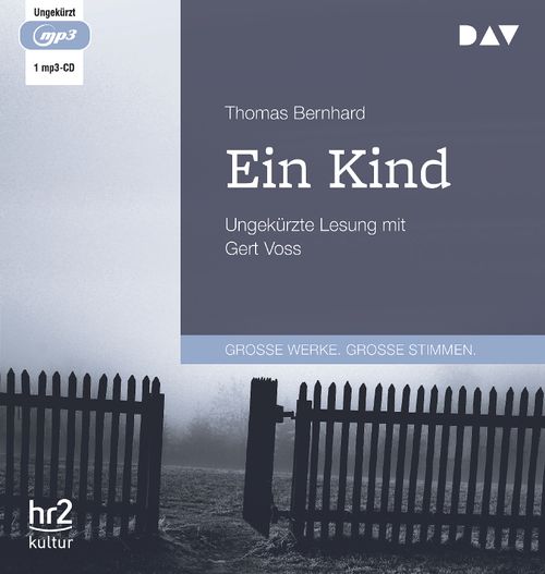 Ein Kind von Thomas Bernhard - Hörbuch | dtv Verlag